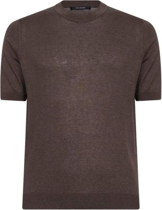 Tagliatore Homme, Tops, Brun, Taille: L Josh T-Shirt