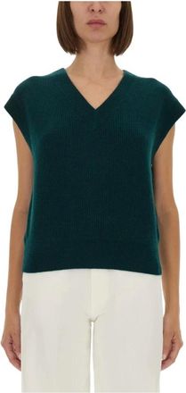 Guest In Residence Femme, Pulls, Vert, Taille: 38 FR Rib Vest