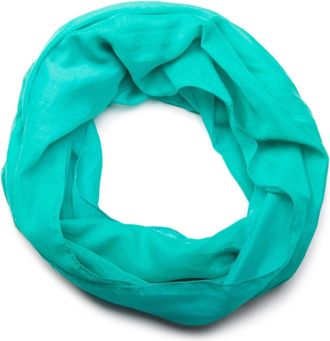 styleBREAKER Schlauchschal Seidiger unifarbener Loop