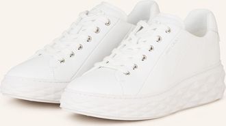 Jimmy Choo London Sneaker Diamond Light Maxi weiss