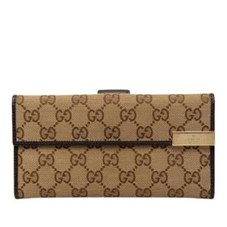 Gucci Pre-owned Long Wallet - - Pre-owned - Damen - Braun - ONE SIZE