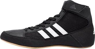 adidas HVC K, Chaussures de Boxe Mixte Enfant, Noir (Schwarz Schwarz), 38 2/3 EU