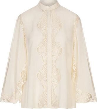 Chloé Damen, Blusen & Hemden, Weiß, SGröße