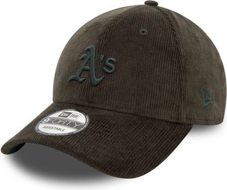 New Era Oakland Athletics MLB Fankappe Teamlogo verstellbare Cap Cord gebogener Schirm Baseball grün - One-Size