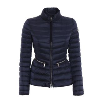 Moncler Agate Zipped Padded Jacket - - Jackets - Damen - Blau - XS