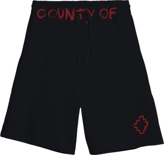 Marcelo Burlon Homme, Shorts, Noir, Taille: XL Sweatshorts