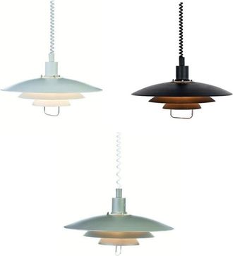 Marksl&ouml;jd Markslojd - kirkenes - Luminaire suspendu dint&eacute;rieur en forme de d&ocirc;me &agrave; 1 lumi&egrave;re, blanc, E27