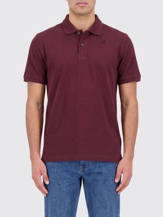 K-Way Polo Homme couleur Rouge