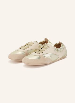 AGL Agl Sneaker Hoola Hoop Lace Up gold