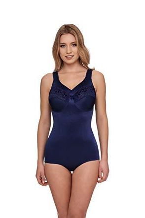 Susa Damen Korselett mit Shape-Effekt Body, Opaque, Anthracite, 100C Femmes