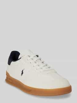 Polo Ralph Lauren Low Top Sneaker aus echtem Leder