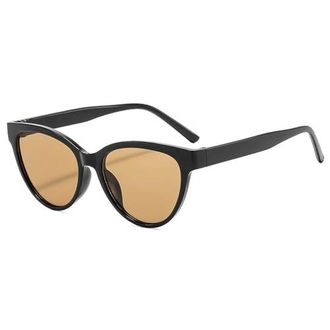Generic Lunettes De Soleil Tendance For Hommes Et Femmes En Plein Air, UV400 For La Conduite Les Vacances(Brown)