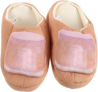 IFUNDOM Pantoufles Fantaisie pour Femmes Pantoufles DInt&eacute;rieur en Fausse Fourrure Douce Mod&egrave;le Original Doublure Chaude et Moelleuse Taille Unique pour Soir&eacute;e