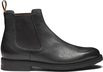 Santoni Chelsea Boot aus poliertem Leder - - Shoes - Herren - Schwarzk - 44 EU