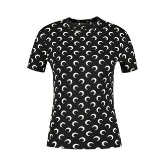 Marine Serre Moon Jersey T-Shirt - - Tops - unisex - Mehrfarbig - L
