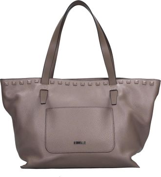Rebelle Femme, Sacs, Brun, Taille: ONE Size Satinetopo Tote Bag