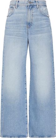 Calvin Klein Jeans Jeans Faded Distressed Wide Leg