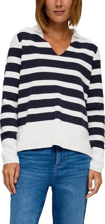 s.Oliver Damen Strickpullover White 32