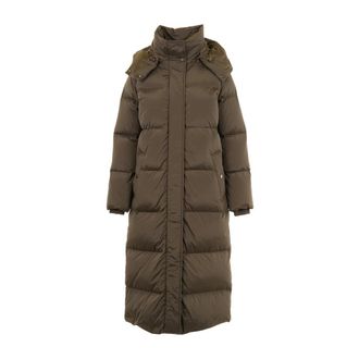 Woolrich Gr&uuml;ner Langer Parka Mantel - - Coats - Damen - Gr&uuml;n - M