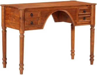 vidaXL Schreibtisch mit Schubladen 110x50x76 cm Massivholz Akazie vidaXL