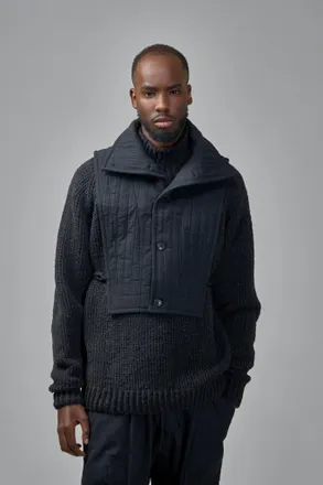 Jan-Jan Van Essche Collar Piece 2 Medium Seersucker