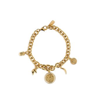 Chlo&eacute; Gold Metal Chlo&egrave; Charms Bracelet