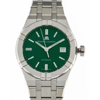 Maurice Lacroix Aikon Automatic Date 39mm - - Accessories - Herren - Gr&uuml;n - ONE SIZE
