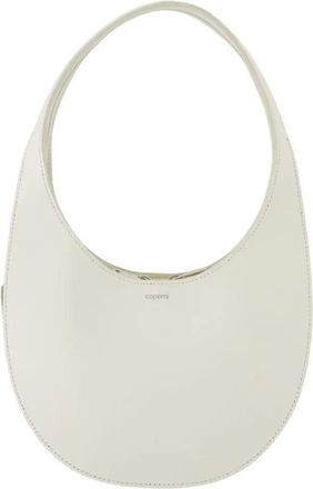 Coperni Hobo Bags - Double Gusset Swipe Bag - Leather - White - Gr. unisize - in Weiß - für Damen