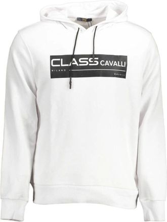 Cavalli Herren, Sweatshirts & Hoodies, Wei&szlig;, 2XLGr&ouml;&szlig;e