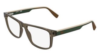 Lacoste L4011 200 Lunettes pour homme Transparent Marron 56/17/150