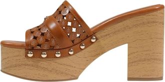 Guess Femme, Chaussures, Brun, Taille: 36 EU Mules &agrave; talons Quill2