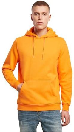 Build Your Brand By011-heavy Hoody Sweatshirt Capuche, Paradis Orange, XL Homme