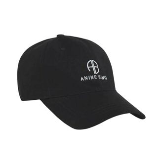 Anine Bing Jeremy Baseball Cap - - Accessories - Damen - Schwarzk - ONE SIZE