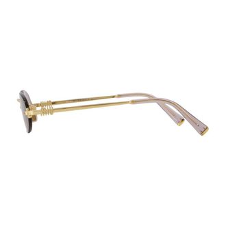 Miu Miu 0MUA54S-5AK20I51 Rimless Acetate Sunglasses - Gold