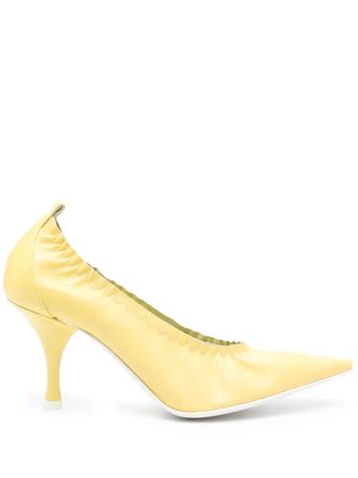 Roberto Festa Milano escarpins Tulipan 70 mm - Jaune