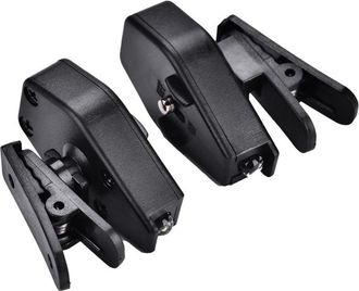 Filfeel 2 x Universal Flexible Super helle LED Clip On Mini Book Leselicht Einstellbare LED Nachtlampe für Sicherheit Brille Camping Lesebrille Lampe Angelger