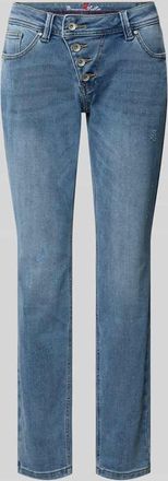 Buena Vista Cropped Jeans mit Knopfleiste Modell Malibu