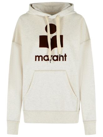 Isabel Marant Sweat Mansel En Coton M&eacute;lang&eacute; &Eacute;cru