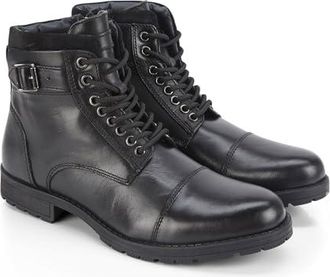 Silver Street London Homme JJ Boot Bottine Chukka, Noir, 43 EU