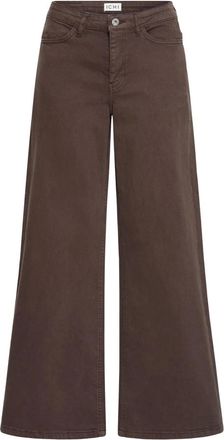 Ichi Ichi - Jean large - Femme - Jeans - Brun - Taille: W34 L30