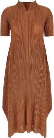 Issey Miyake Femme, Robes, Brun, Taille: 42 FR Monthly Colors : March Dress
