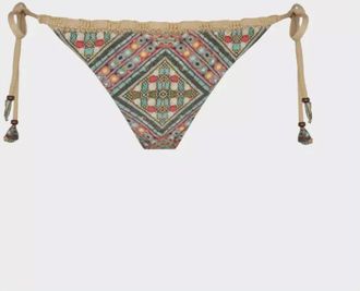 Del Maar Femme, Maillots de bain, Multicolore, Taille: 38 FR Uchi Patterned Bikini Bottom