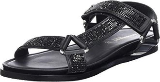 Les Tropeziennes LES TROPEZIENNES PAR M. BELARBI Femme CASPY Sandale, Noir, 36 EU