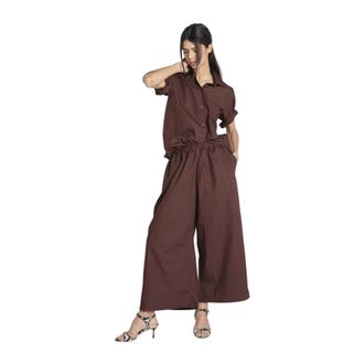 Sofie D'Hoore Femme, Pantalons, Brun, Taille: 36 FR Pantalone coulisse