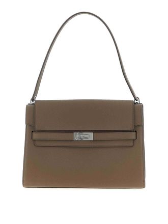 Tory Burch Sac Porté Épaule - Marron