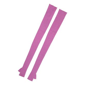 Dolce & Gabbana Femme, Accessoires, Rose, Taille: ONE Size Fingerless Elbow Length Mitten Gloves