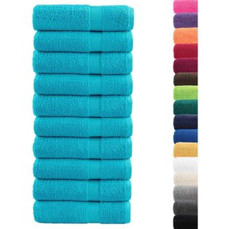 vidaXL Premium-Badet&uuml;cher solund 10 Stk. 100x150 cm 600 g/m&sup2; - Vidaxl