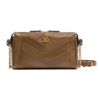 Valentino Panthea Kleine Schultertasche - - Bags - Damen - Braun - ONE SIZE
