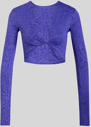 adidas Slim Fit Sport-Langarmshirt mit Logo-Detail