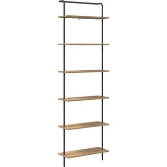 vidaXL Étagère chêne artisanal 60 x 24 x 203 cm Bois dingénierie vidaXL